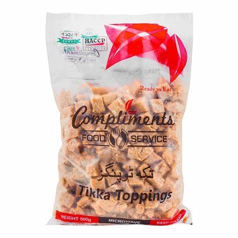 COMPLIMENTS CHICKEN TIKKA TOPPING 500G – My Store