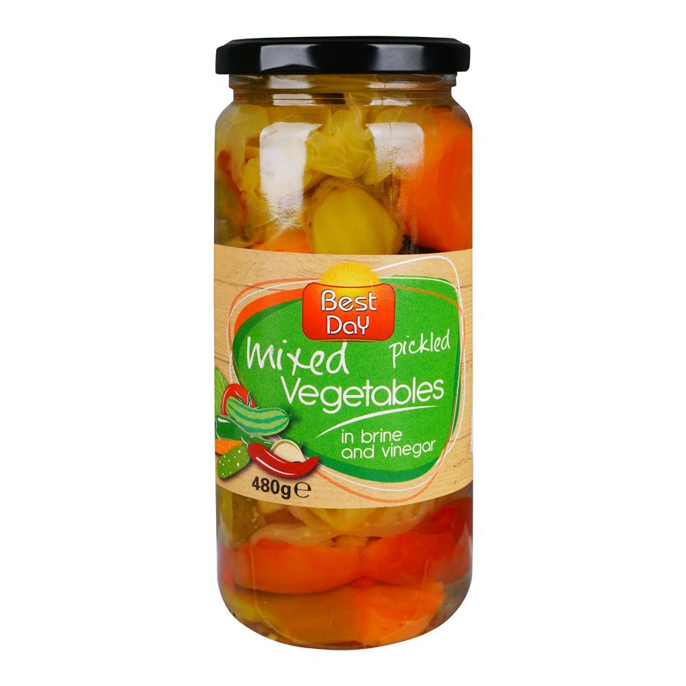 BEST DAY MIXED VEGETABLES PICKLED 480G – My Store