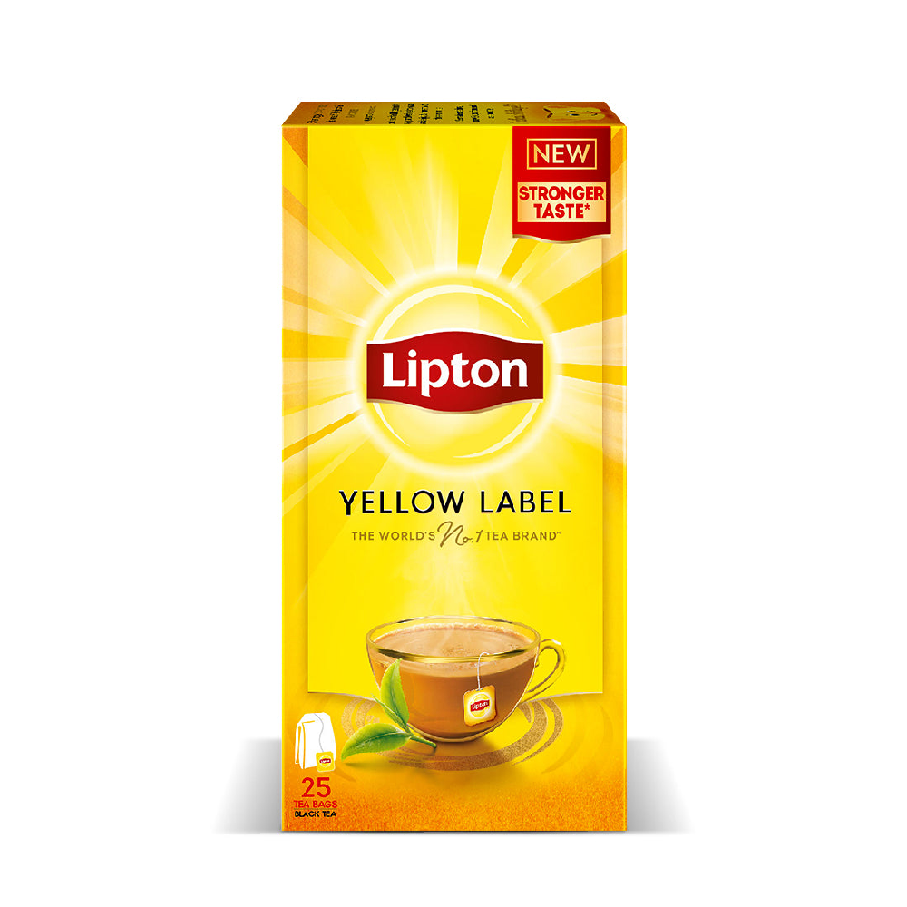 LIPTON YELLOW LABEL BLACK TEA 25 BAGS – My Store