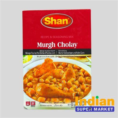 SHAN MURGH CHOLAY MASALA 50G – My Store
